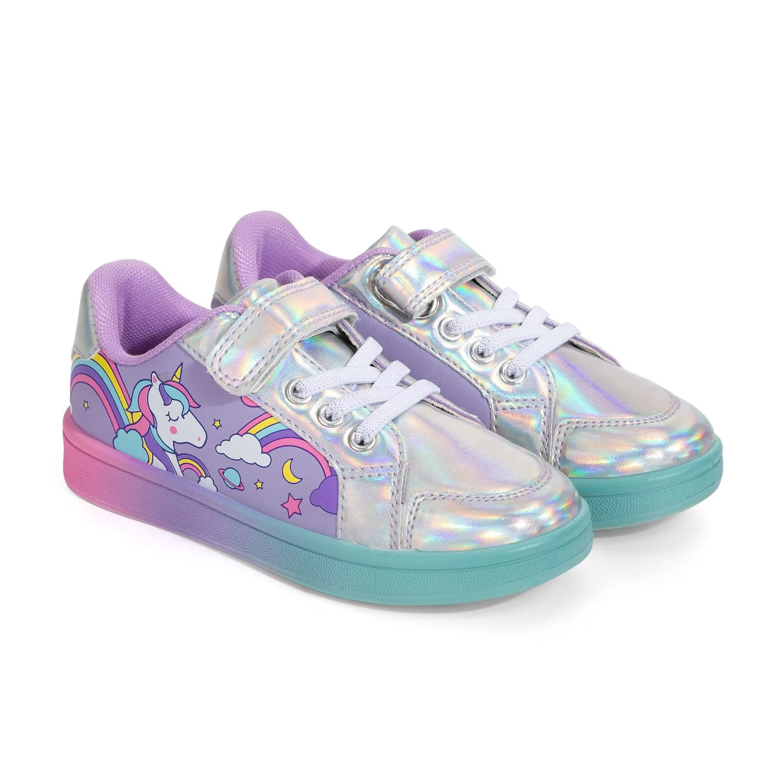 EUXTERPA Toddler Sneakers for Girls Casual Fashion Shoes Kids School ...