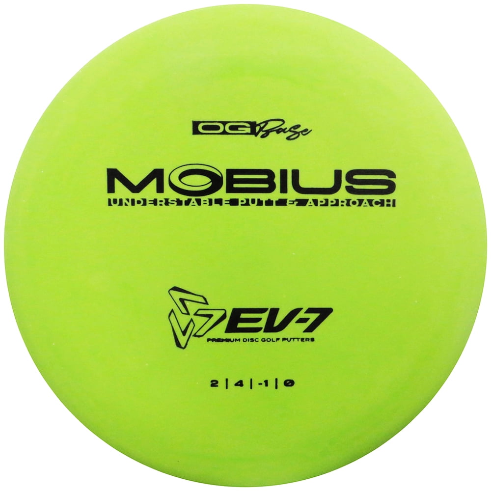 EV-7 OG Base Mobius Putter Golf Disc - 170-175g - Colors Will Vary ...