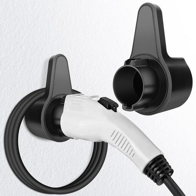 EV Charger Holder, Portable Wall Connector Holster, Electric Car Cable ...
