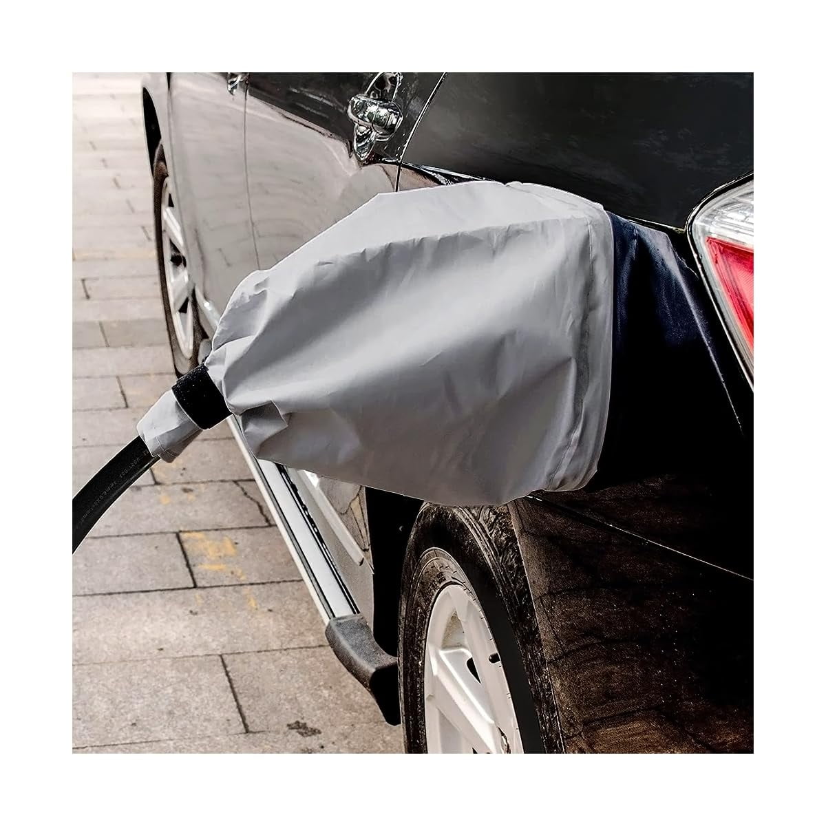 EV Charger Plug Port Cover, Waterproof Electric Car Charging Cover ...