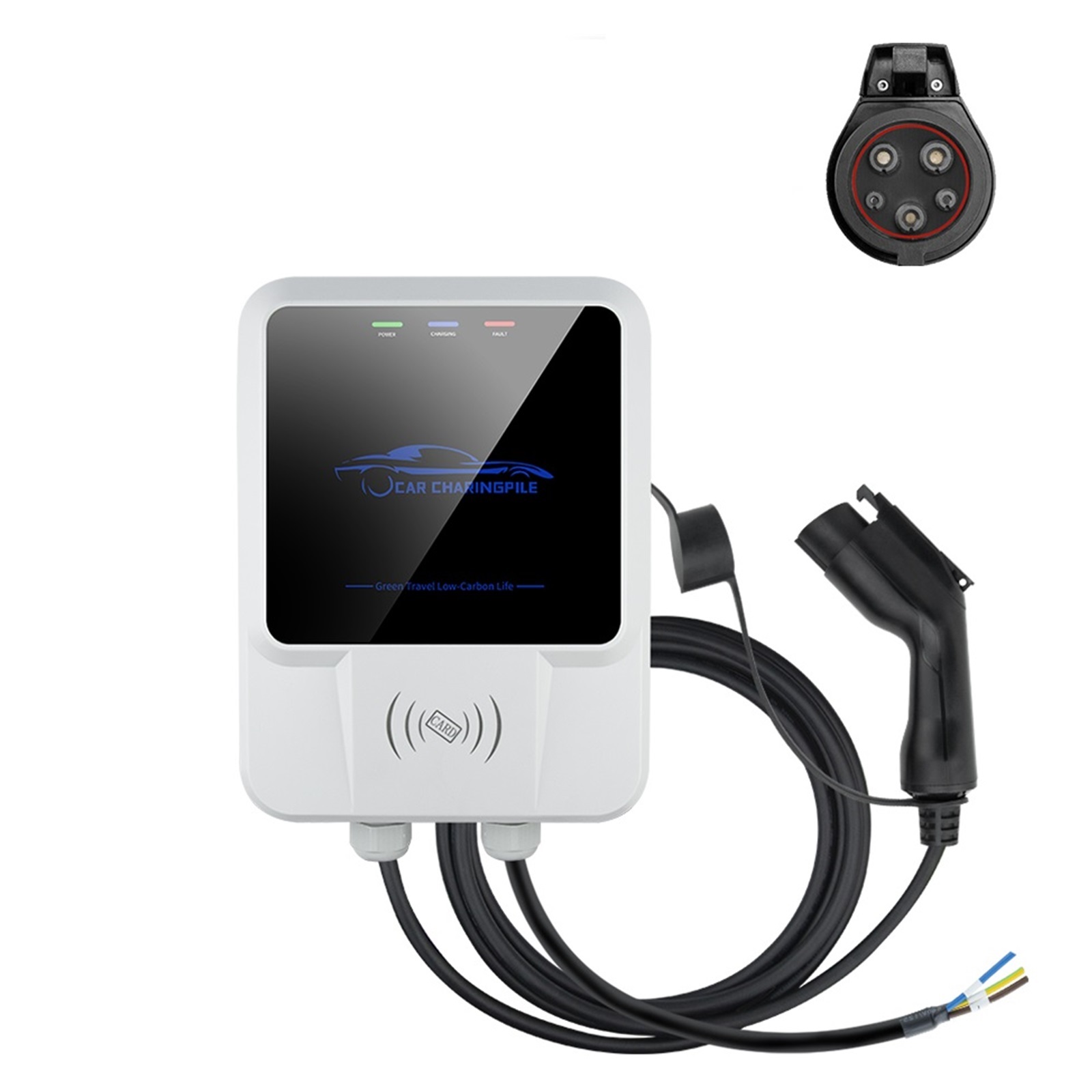 EV Charger Type 1 12KW 50A 240V 1 Phase Electric Vehicle Charging ...