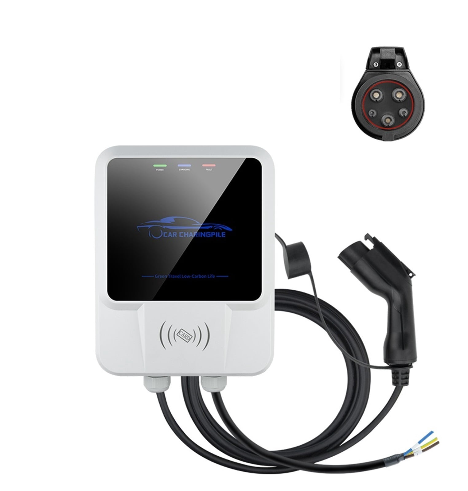 EV Charger Type 1 12KW 50A 240V 1 Phase Electric Vehicle Charging ...