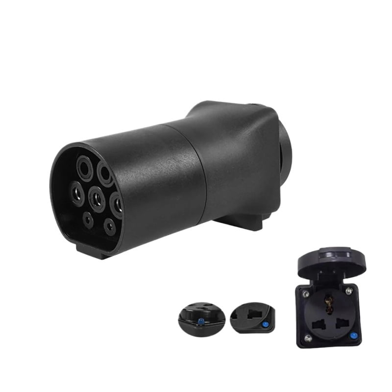 Applies to EV Electric Vehicle Discharge Adapter Universal for Thailand ...