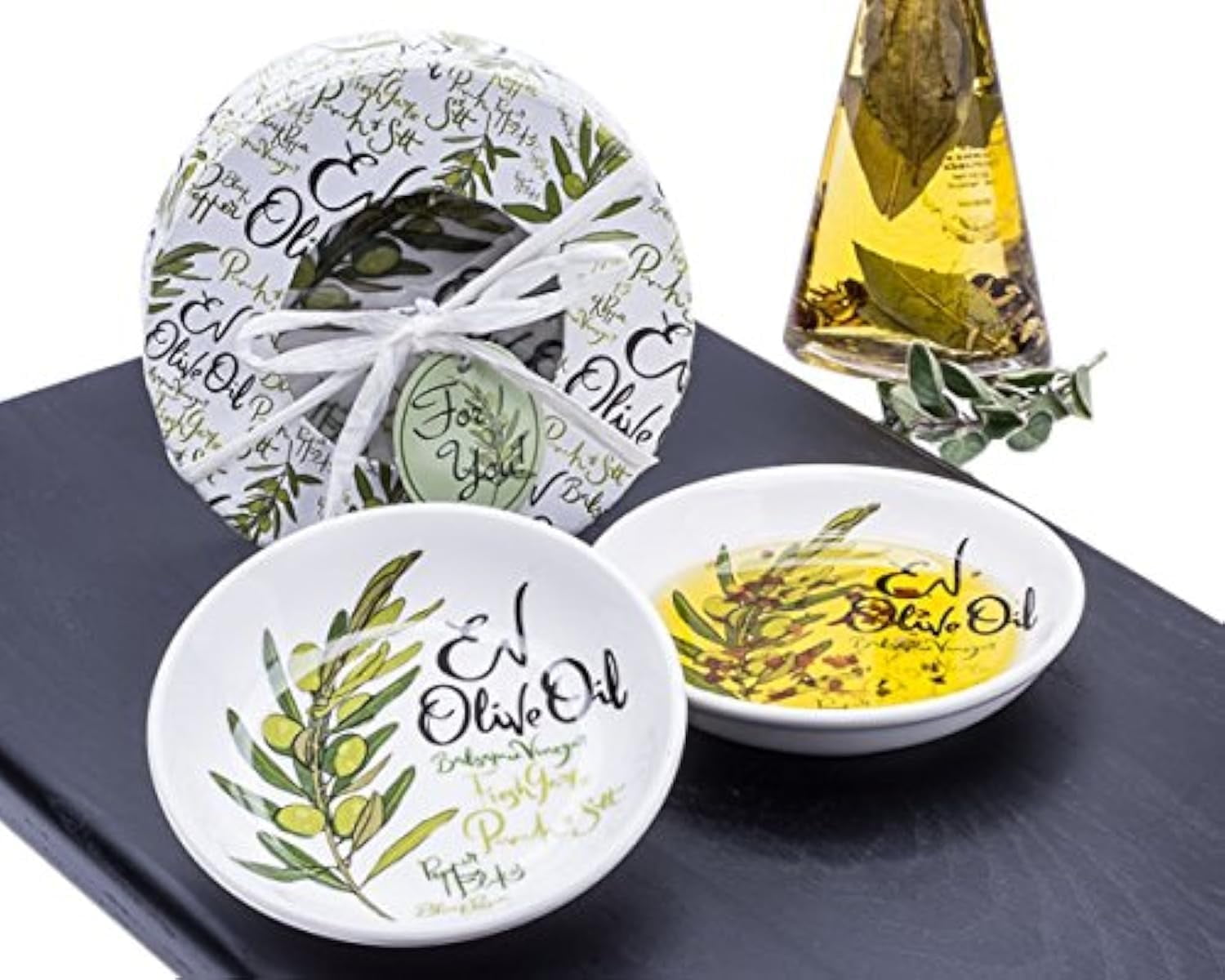 EV Olive Oil Dipping Dishes Gift Set of 2 - Walmart.com