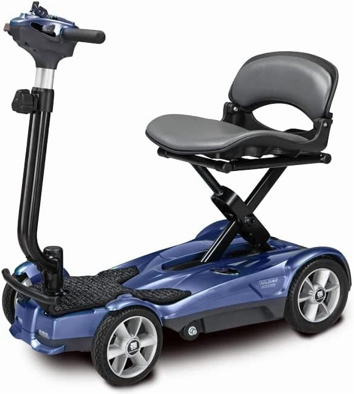 EVRider Transport 4AF 4 Wheel Automatic Folding Mobility Scooter with ...