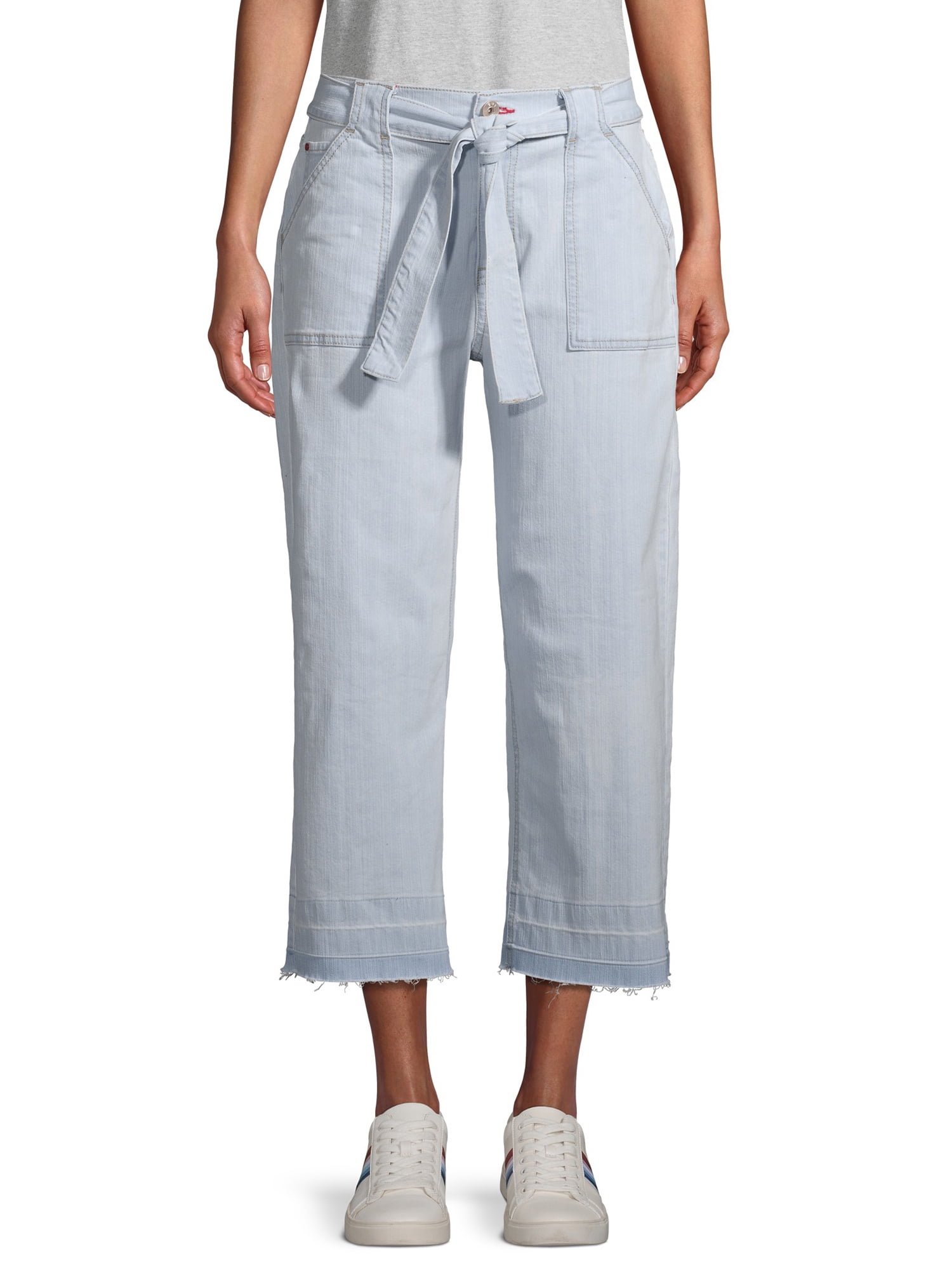 EV1 from Ellen DeGeneres Allie Wide Leg Front Tie Jeans Women's ...