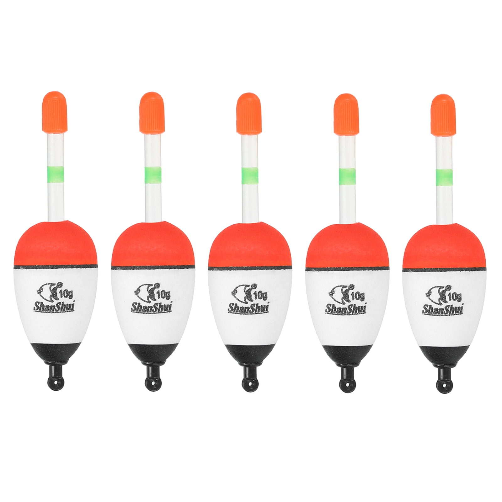 EVA 0.4oz Fishing Bobbers Float, White, 5 Pack - Walmart.com