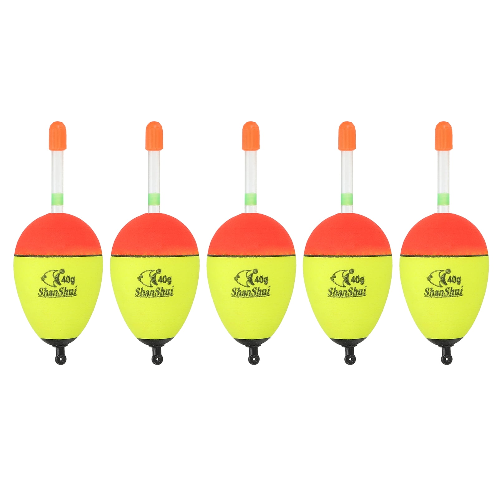 EVA 1.4oz Fishing Bobbers Float, Yellow, 5 Pack - Walmart Business Supplies