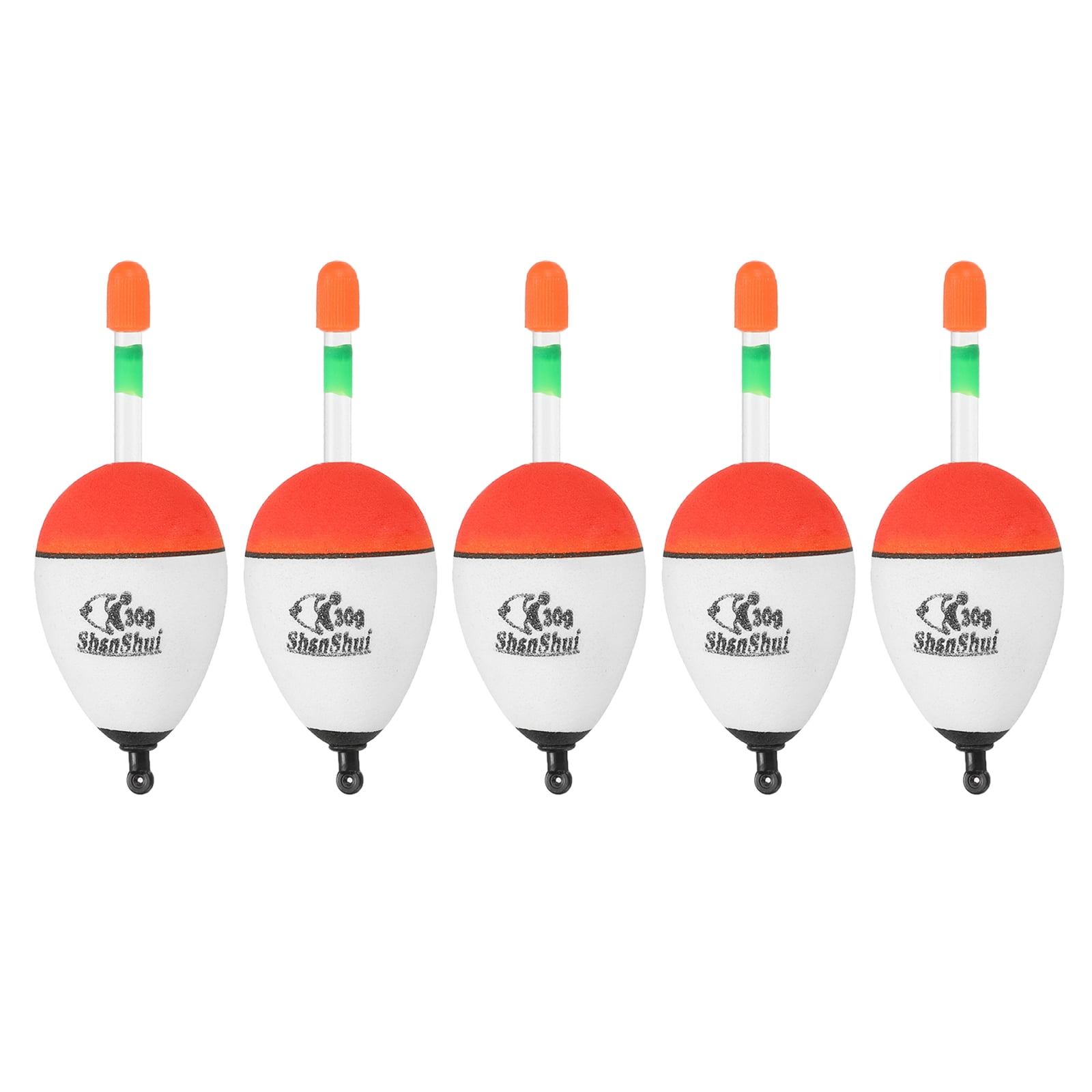 EVA 1oz Fishing Bobbers Float, White, 5 Pack - Walmart Business Supplies