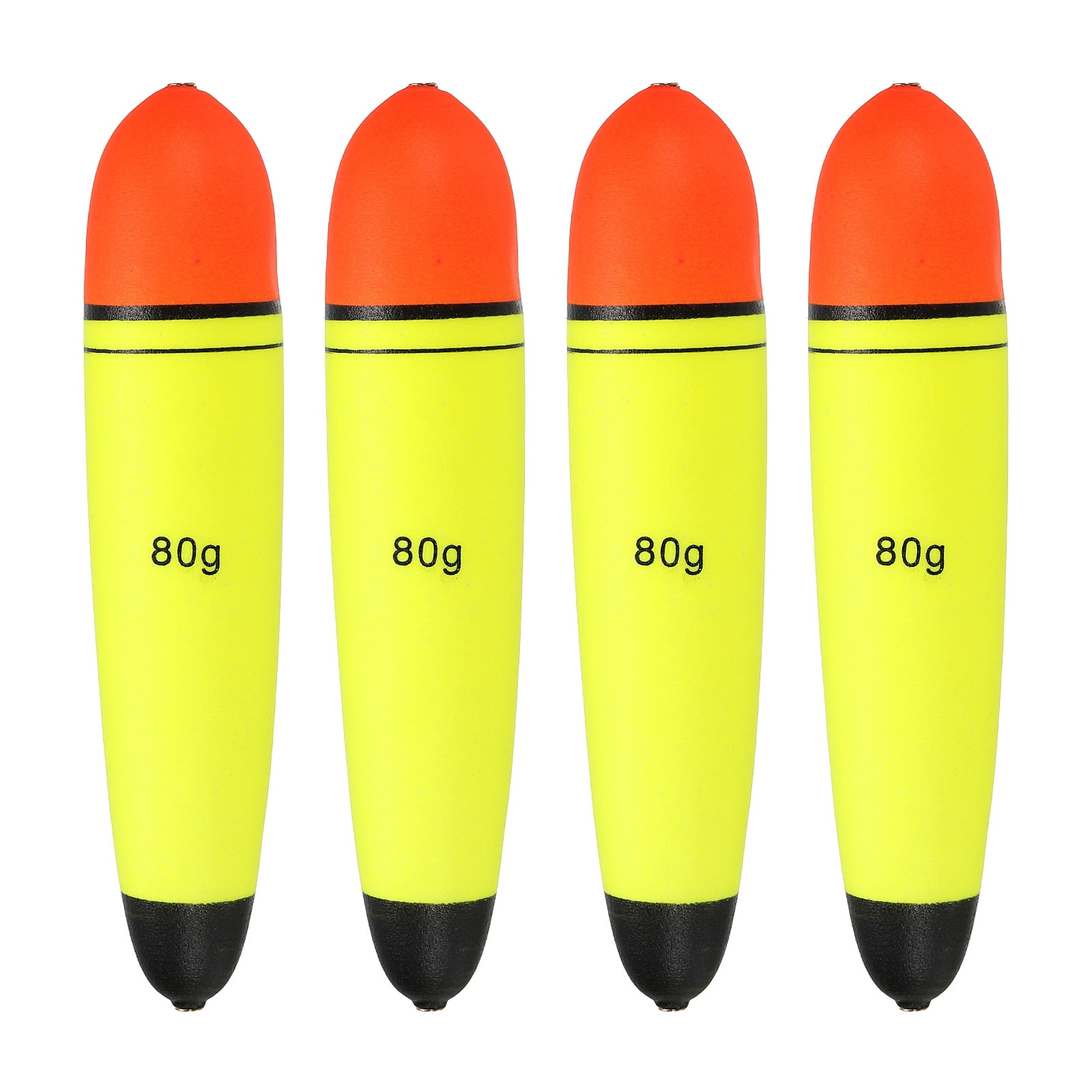 EVA 2.8oz Fishing Slip Bobbers Float, Yellow, 4 Pack - Walmart.com