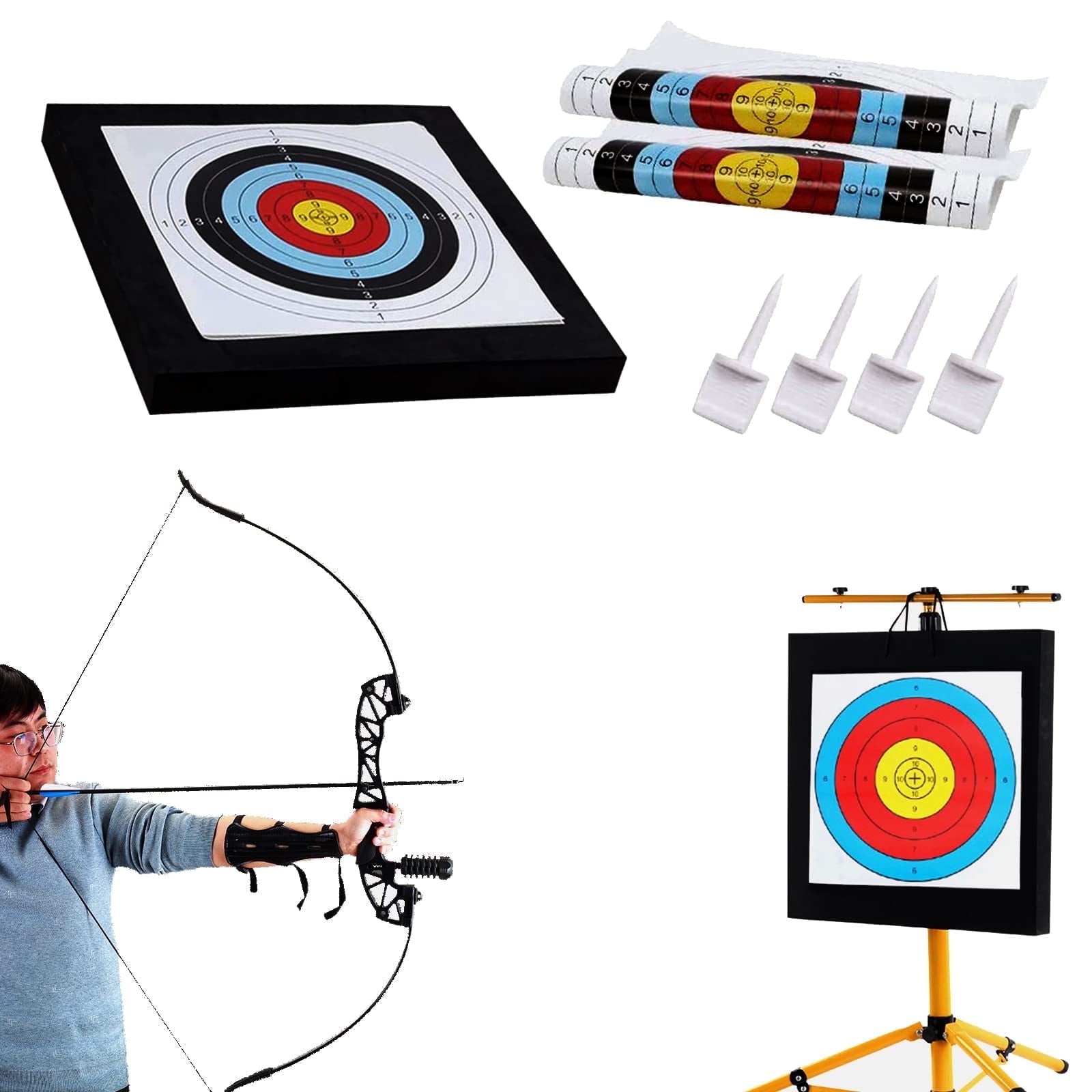 EVA Archery Target, Easy Arrow Removal Bow Target, Compound Bow Target ...