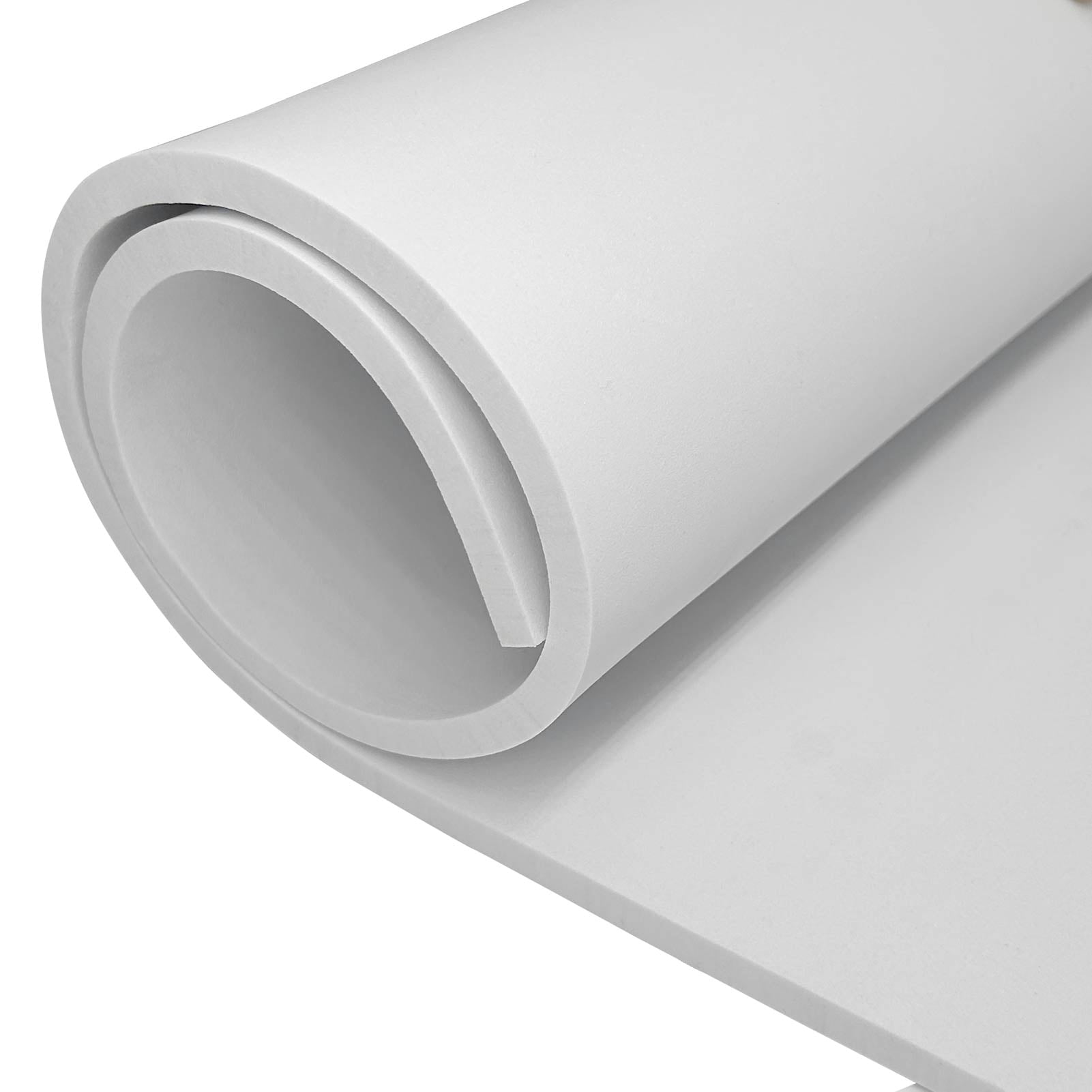 EVA Cosplay Foam Sheets - 8mm Thick White 14" x 39" Craft Foam Sheets ...
