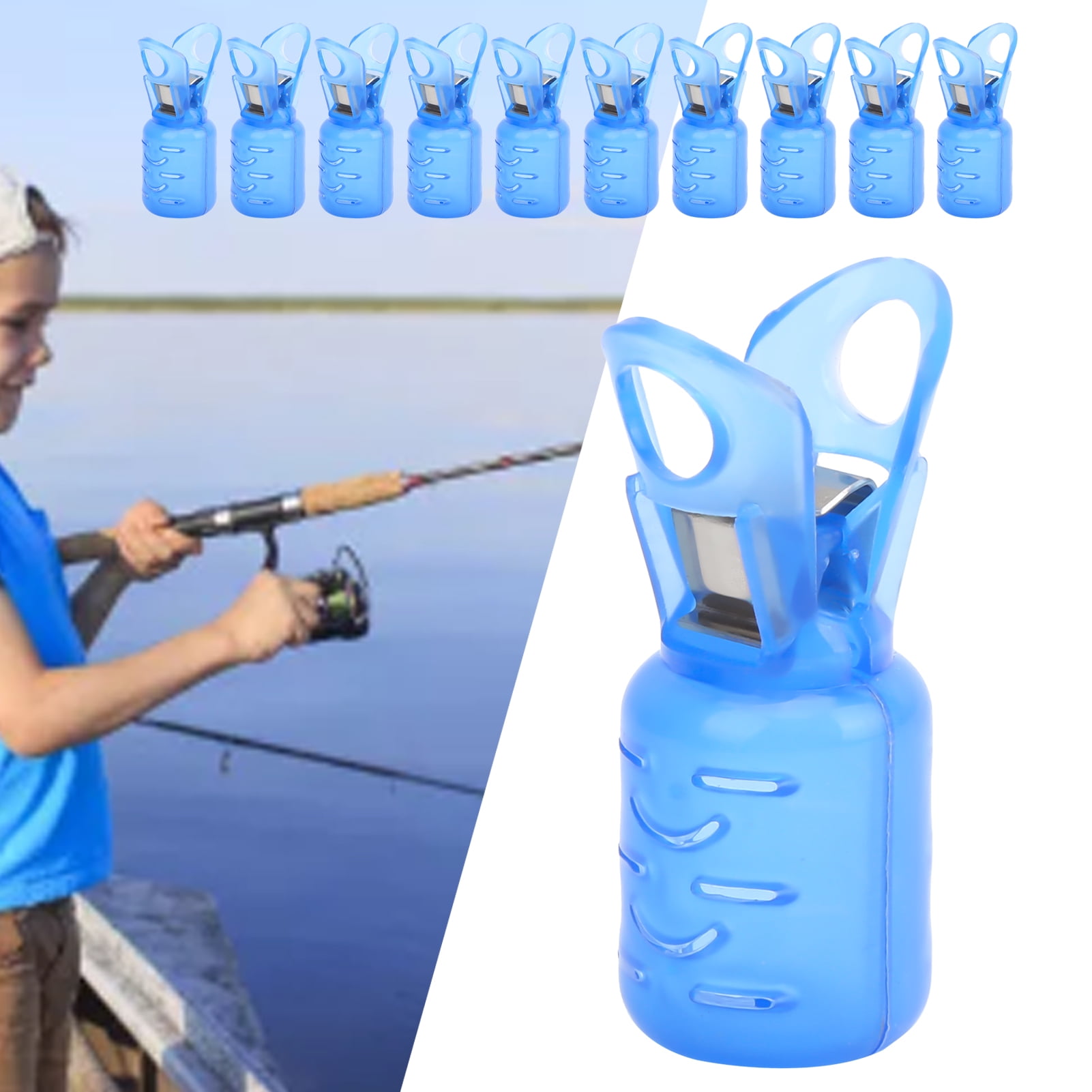 EVA Fishing Hook Protector Case, Squid Jig Covers, Easy On/Off, Secure ...