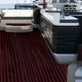 EVA Foam Boat Decking Sheet 95" X 35.5", Faux Teak Marine Flooring Mat ...