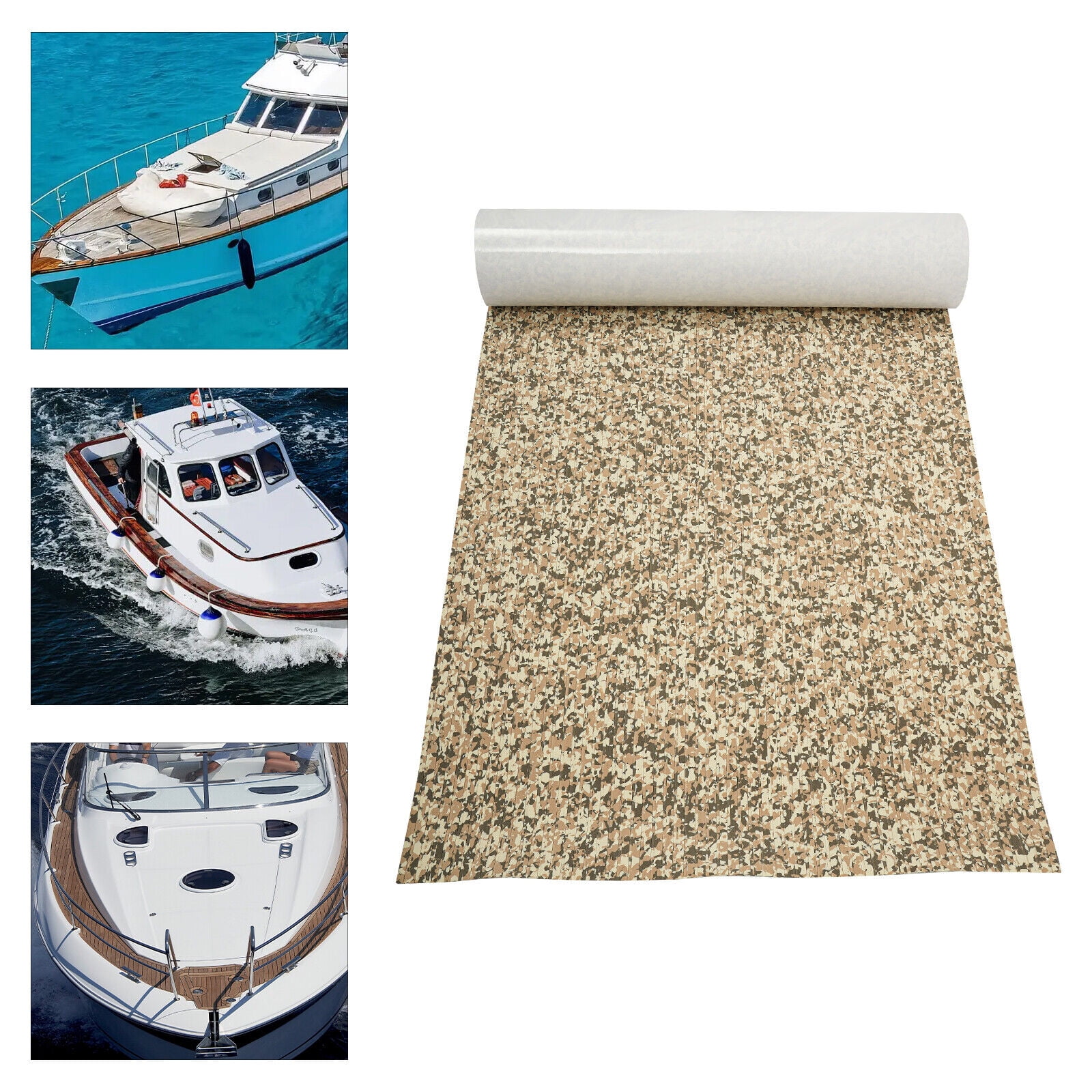 EVA Foam Boat Marine Non-Slip Flooring Mat Self-Adhesive Boat Flooring ...