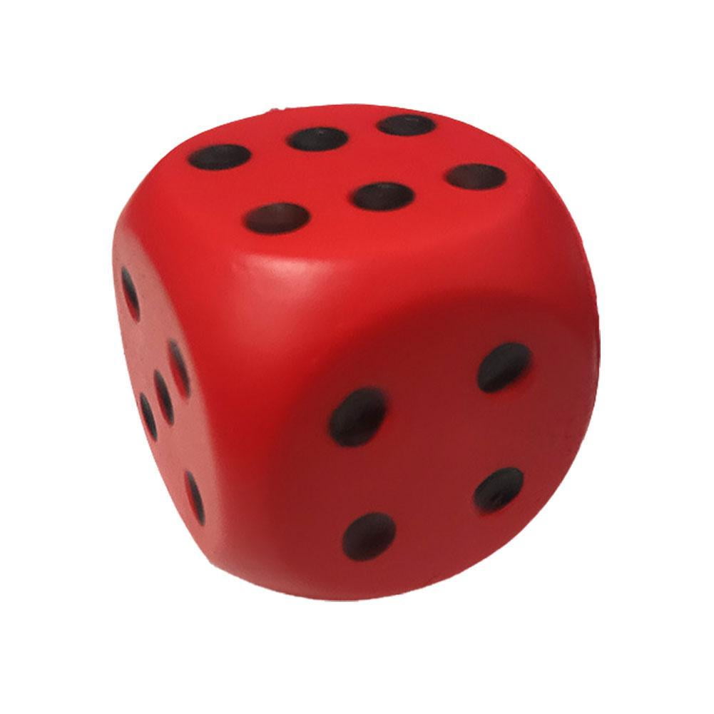Large Foam Dice Soft Jumbo Dot Dice Learning 6 Sided Foam Dice Fake ...