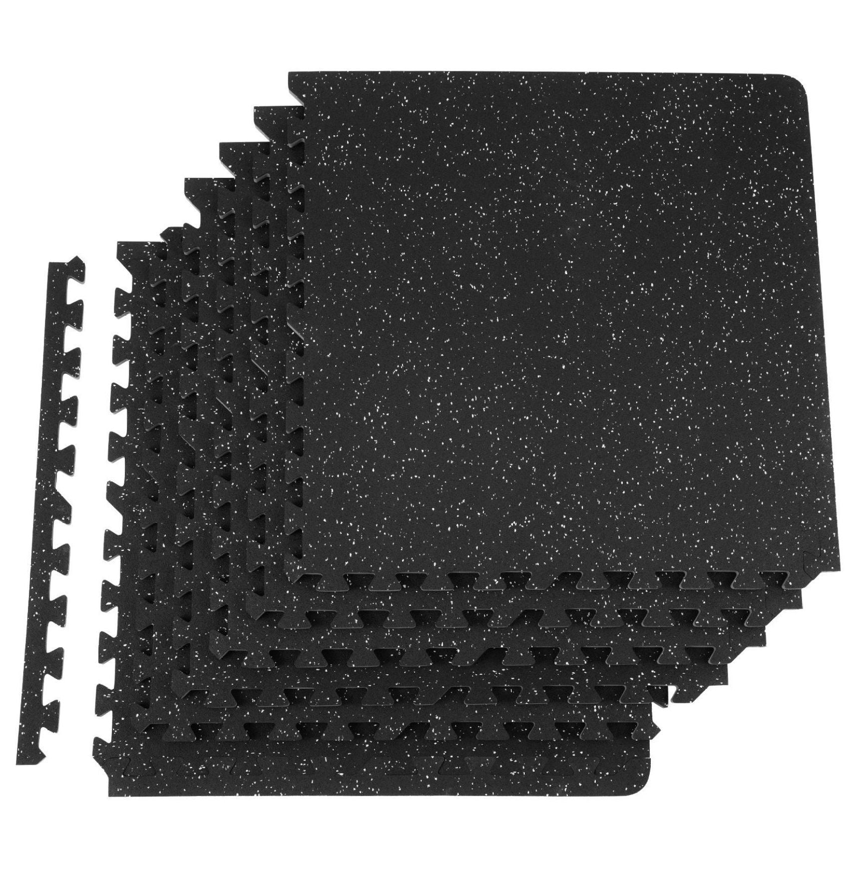 EVA Foam Floor Mats 6-Pack, 24x24in - 0.56in Thick Interlocking Rubber ...
