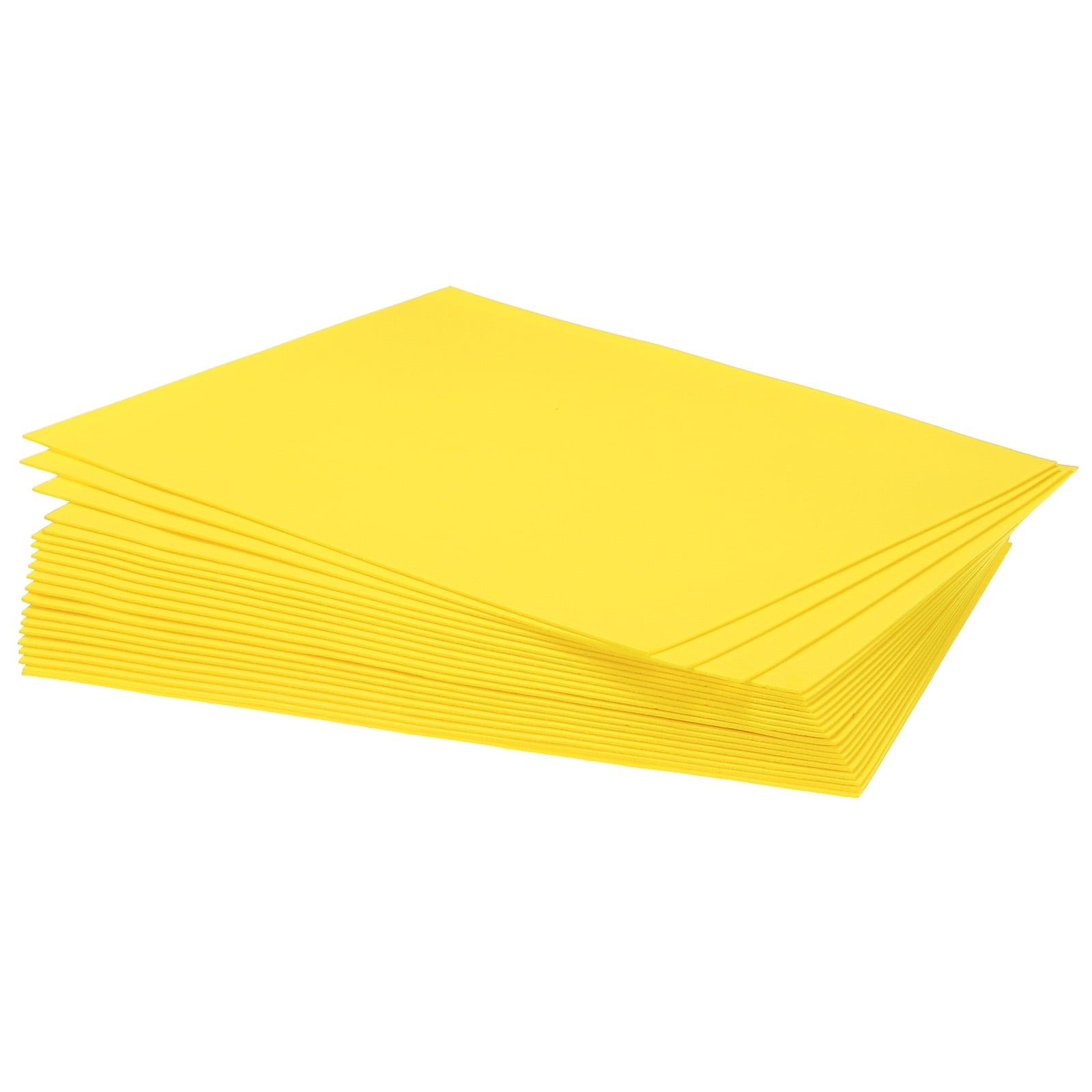 EVA Foam Sheets Light Yellow 10.8 x 8.5 Inch 1.7mm Thick Crafts Foam ...