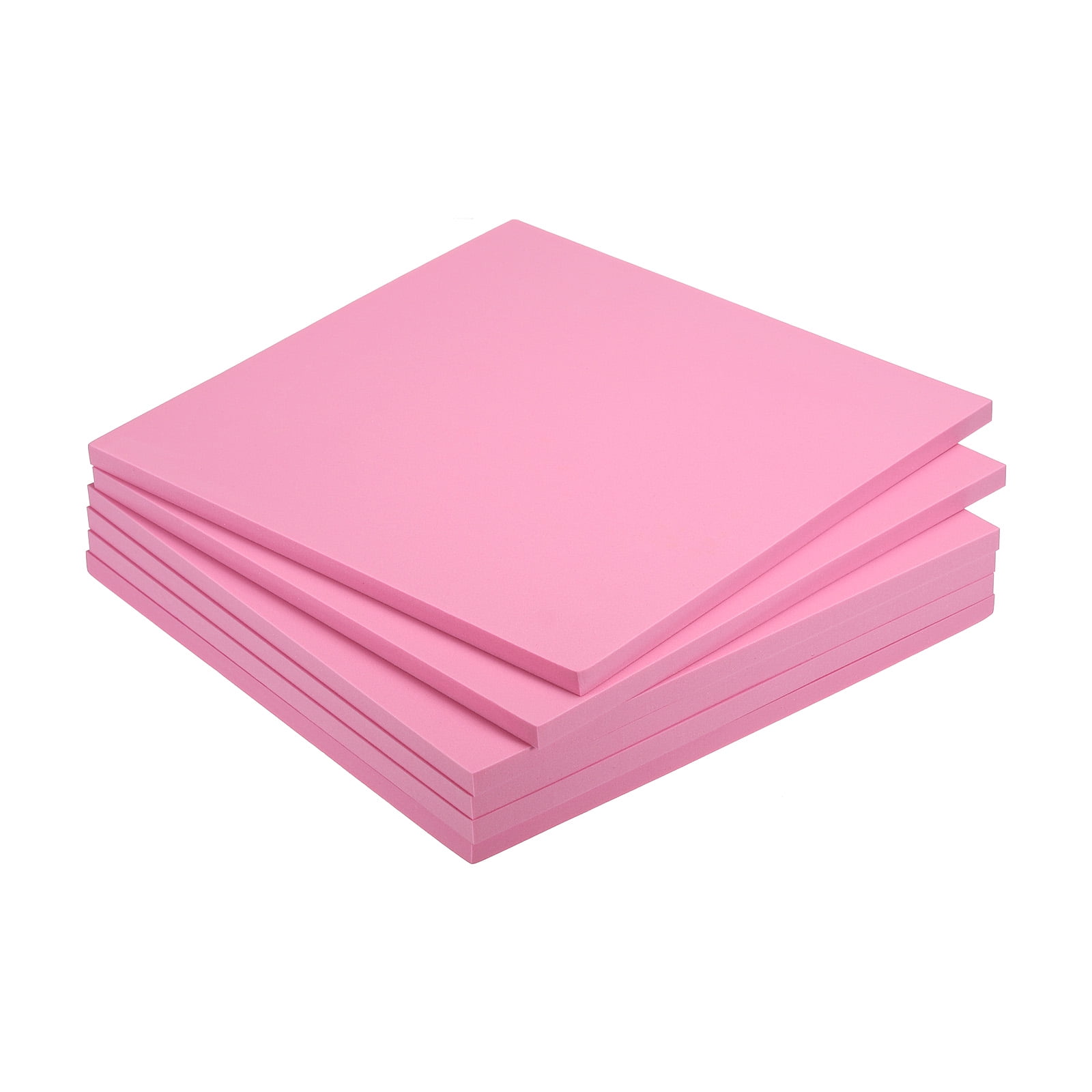 EVA Foam Sheets Pink 9.8 Inch x 9.8 Inch 10mm Thick Crafts Foam Sheets ...
