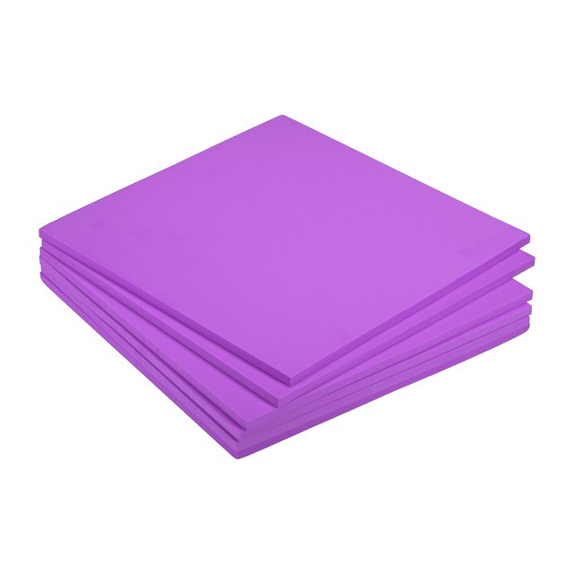 EVA Foam Sheets Purple 9.8 Inch x 9.8 Inch 7mm Thick Crafts Foam Sheets ...