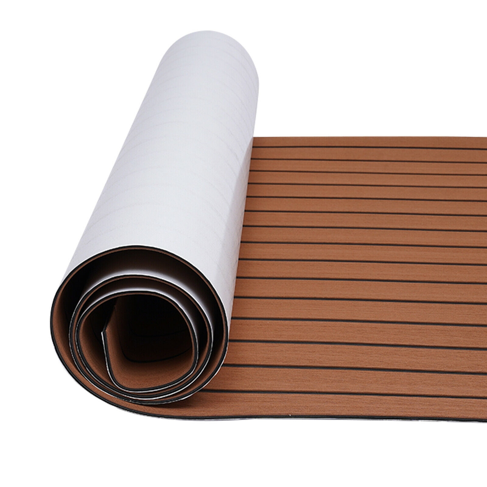 EVA Foam Teak Sheet Decking Self-Adhesive Pad Marine Flooring Yacht Boat Decking - Walmart.com