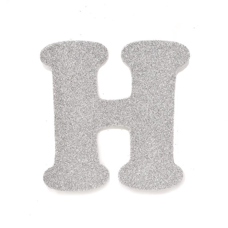 De Letter H In Glitter