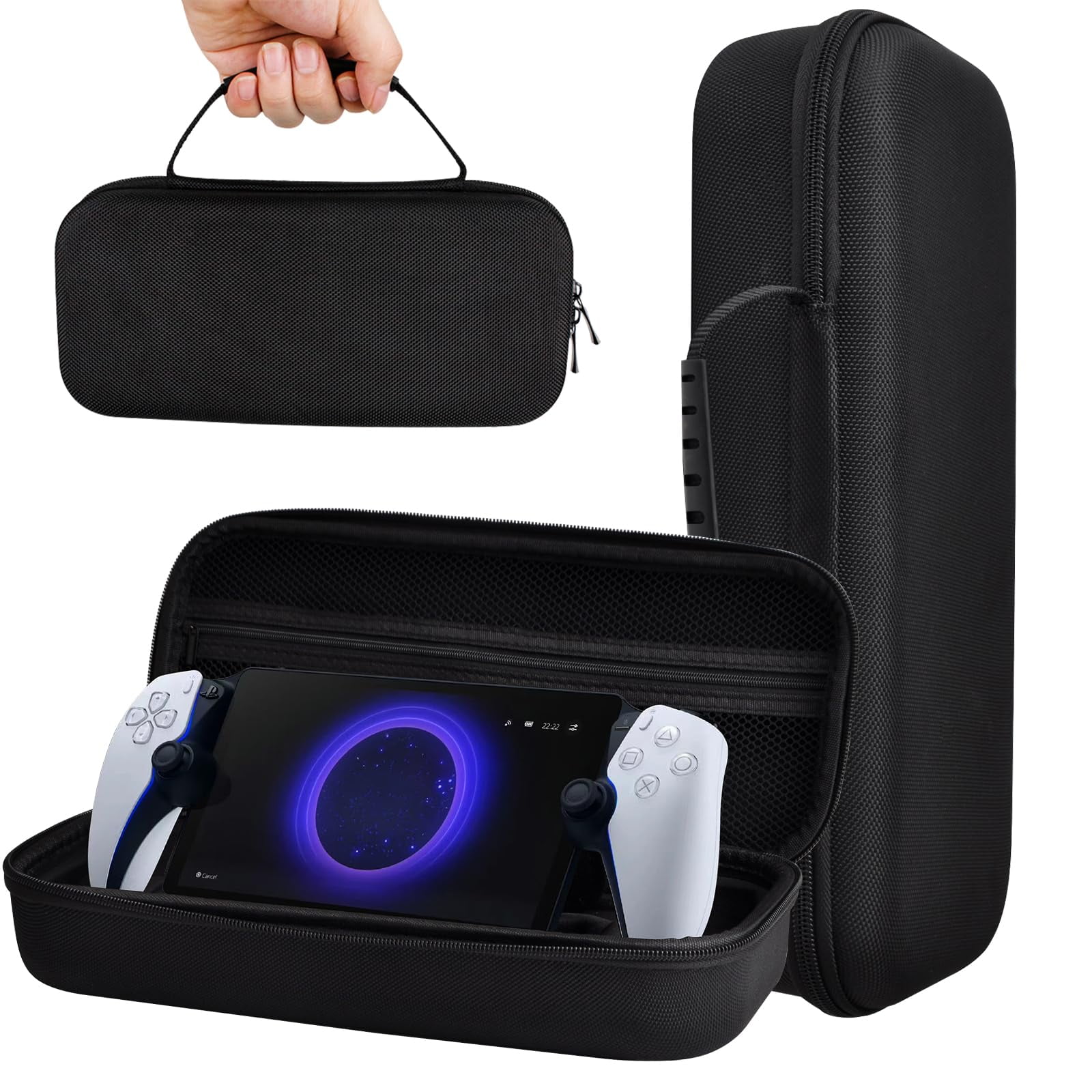 EVA Hard Carrying Case for Playstation 5 Portal Remote Player Waterproof Travel Storage Case for PS Portal 5 Handheld Game Consoles Walmart