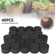 BUZIFU 12pcs Plastic Pot Feet Resin Triangle Flower Planter Toes Risers ...