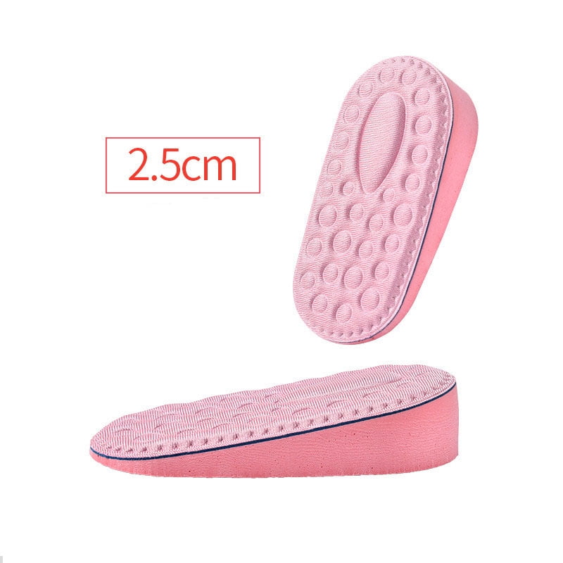 EVA Memory Foam Invisible Height Increased Insoles for Women Shoes ...