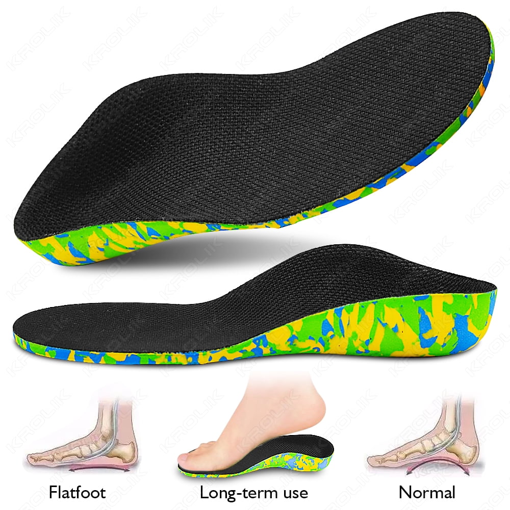 EVA Orthopedic Insoles for Kids Children Flat Foot Arch Support ...