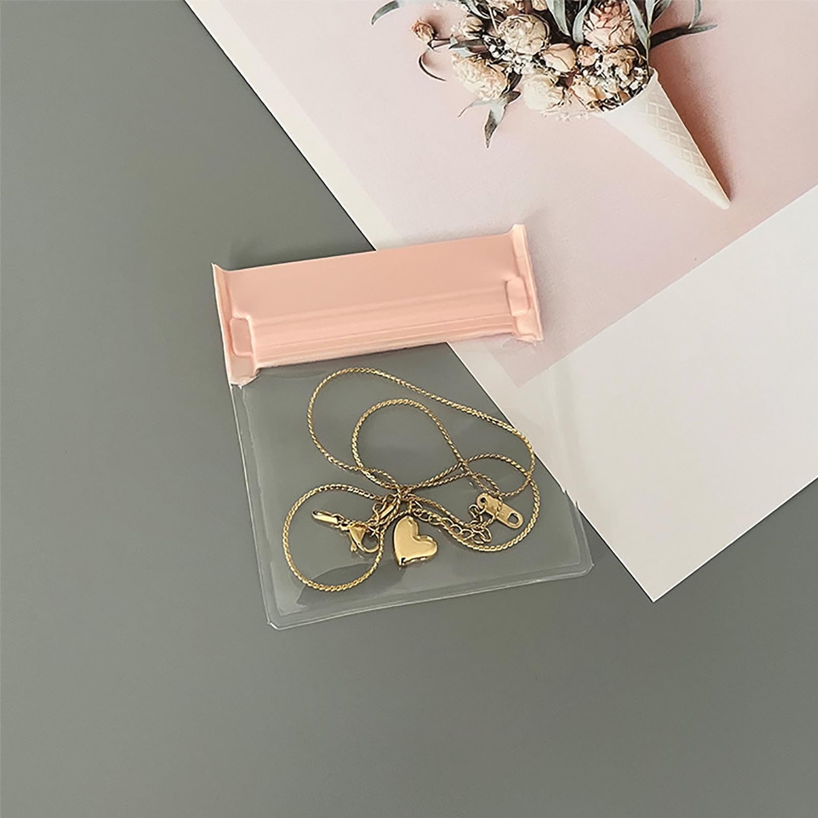 EVA Packing Bags Transparent Sealable Pouches Ziplock Jewelry Organizer ...