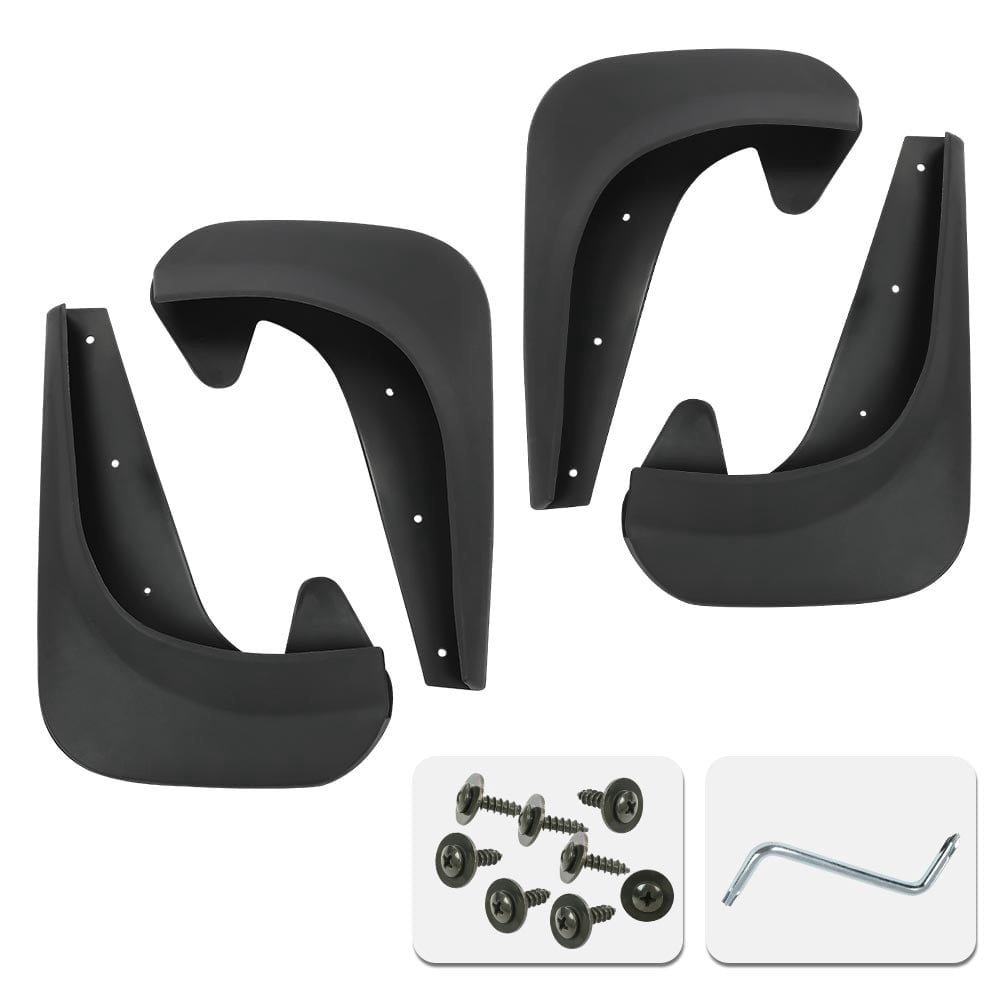 EVA Plastic Wearing Mud Flaps Splash Guards Fit for Chevy Silverado ...