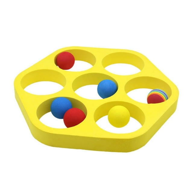 EVA Pool Toy Rings Toss Game Floating Foam Rings Toy with Balls and ...