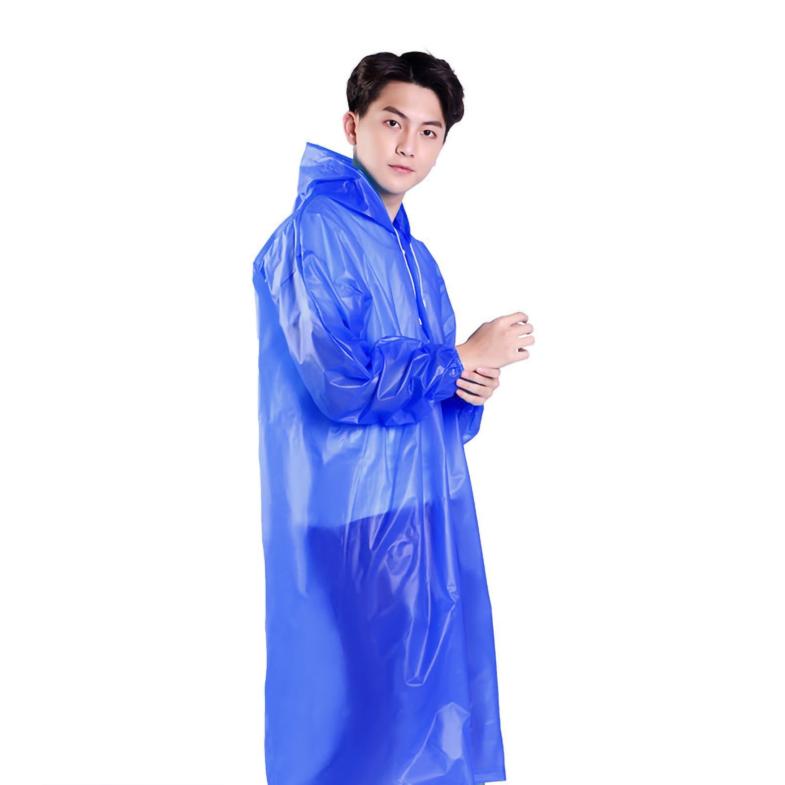EVA Raincoat Non Disposable Outdoor Travel Portable for Adults 150g 18 ...