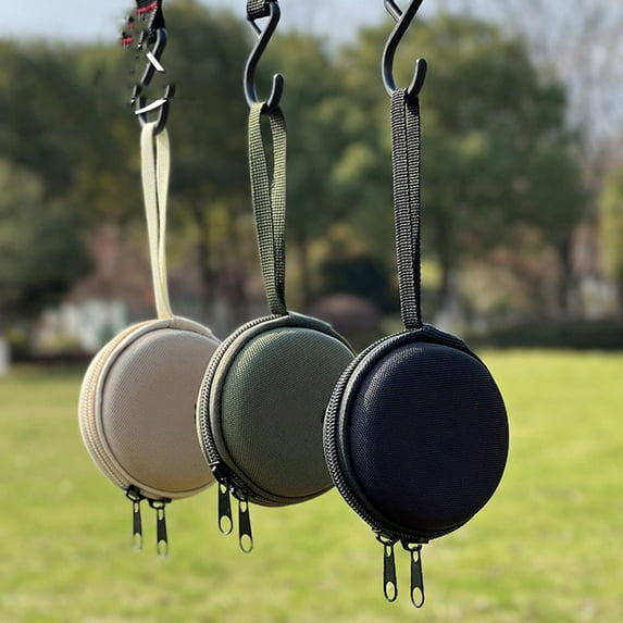 EVA Storage Bag, Circular Headphone Organizer, Durable EVA Material ...