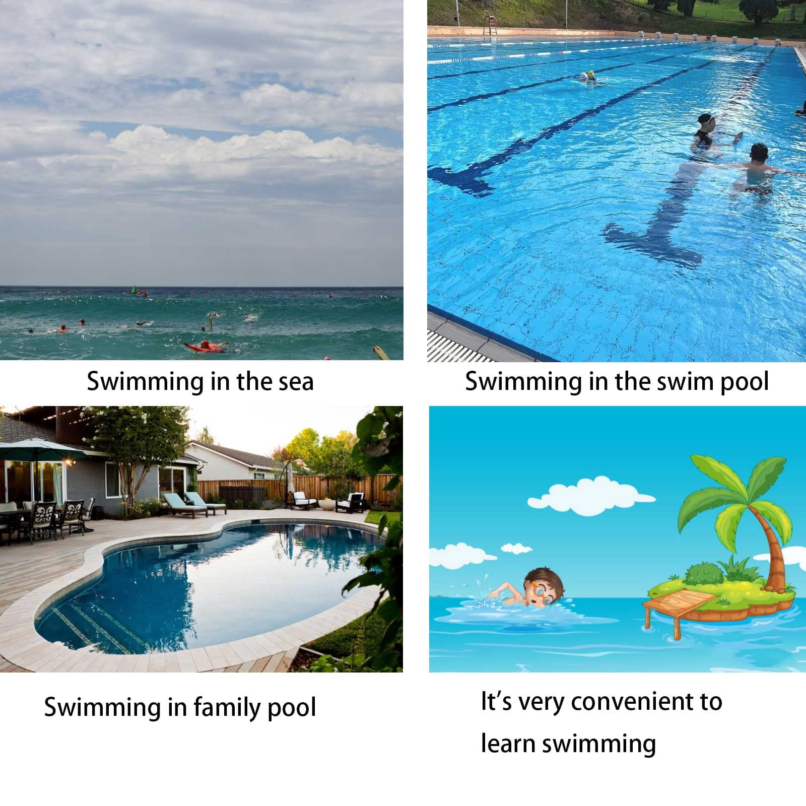 EVA Swimming Floatation Back Training Belt for Swimming Lessons ...