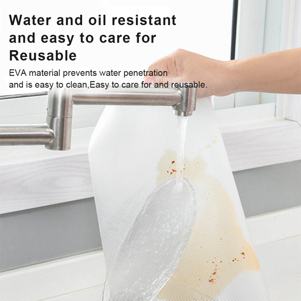 EVA Transparent Non-Slip Cabinet Pad Oil-proof Reusable Table Liners ...