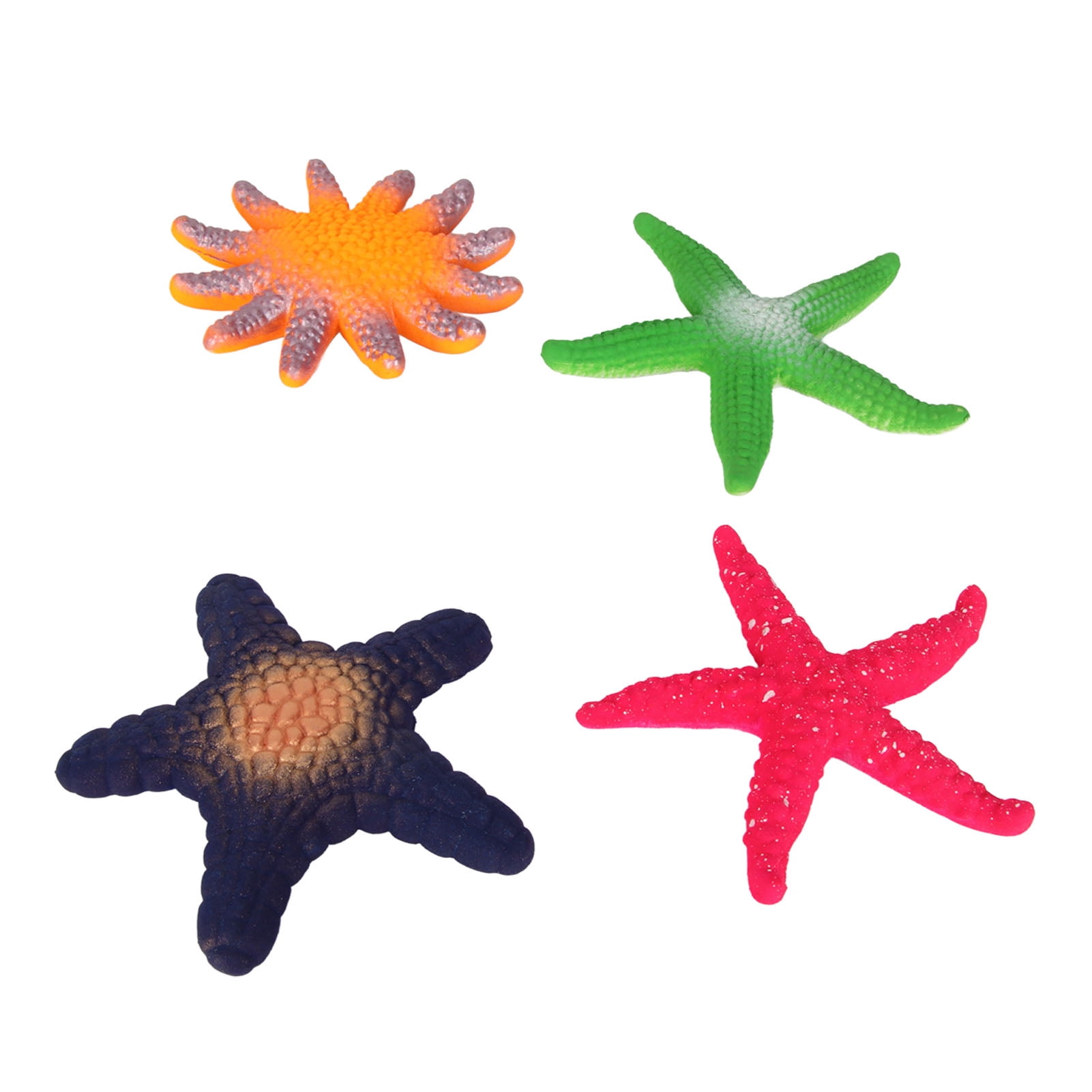 EVA Water Expandable Sea Creatures, Sensory Stimulation Stress Toy, 4 ...