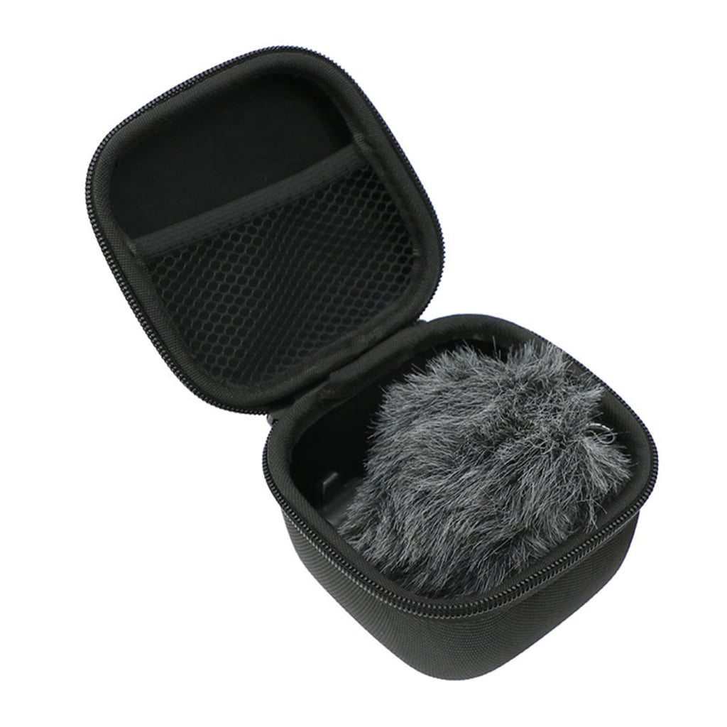 EVA Wide Mouth Microphone Hard Case for Rode Me-L Camera Microphone ...
