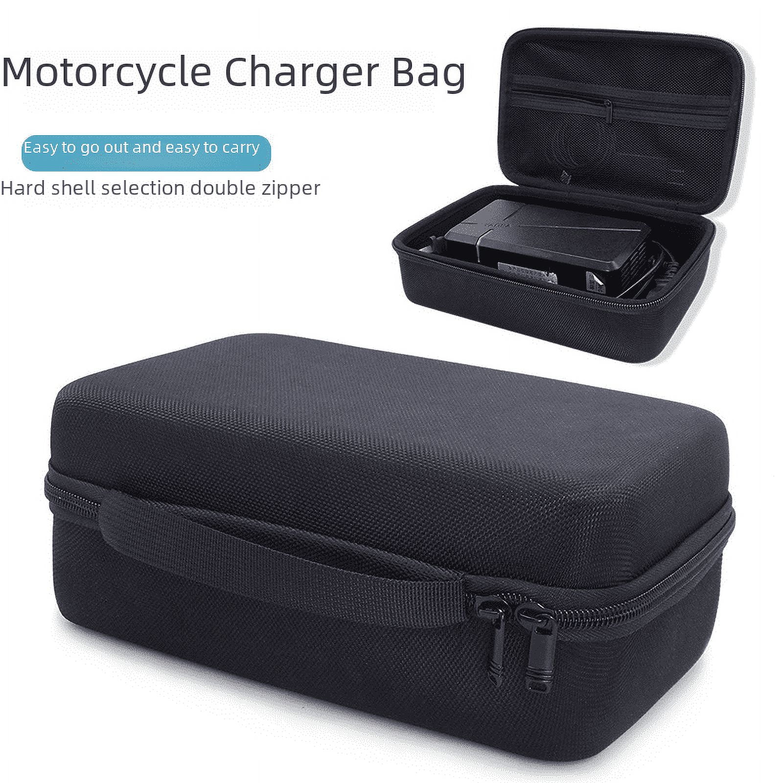 EVA motorcycle charger storage bag hard shell electric car power tool ...