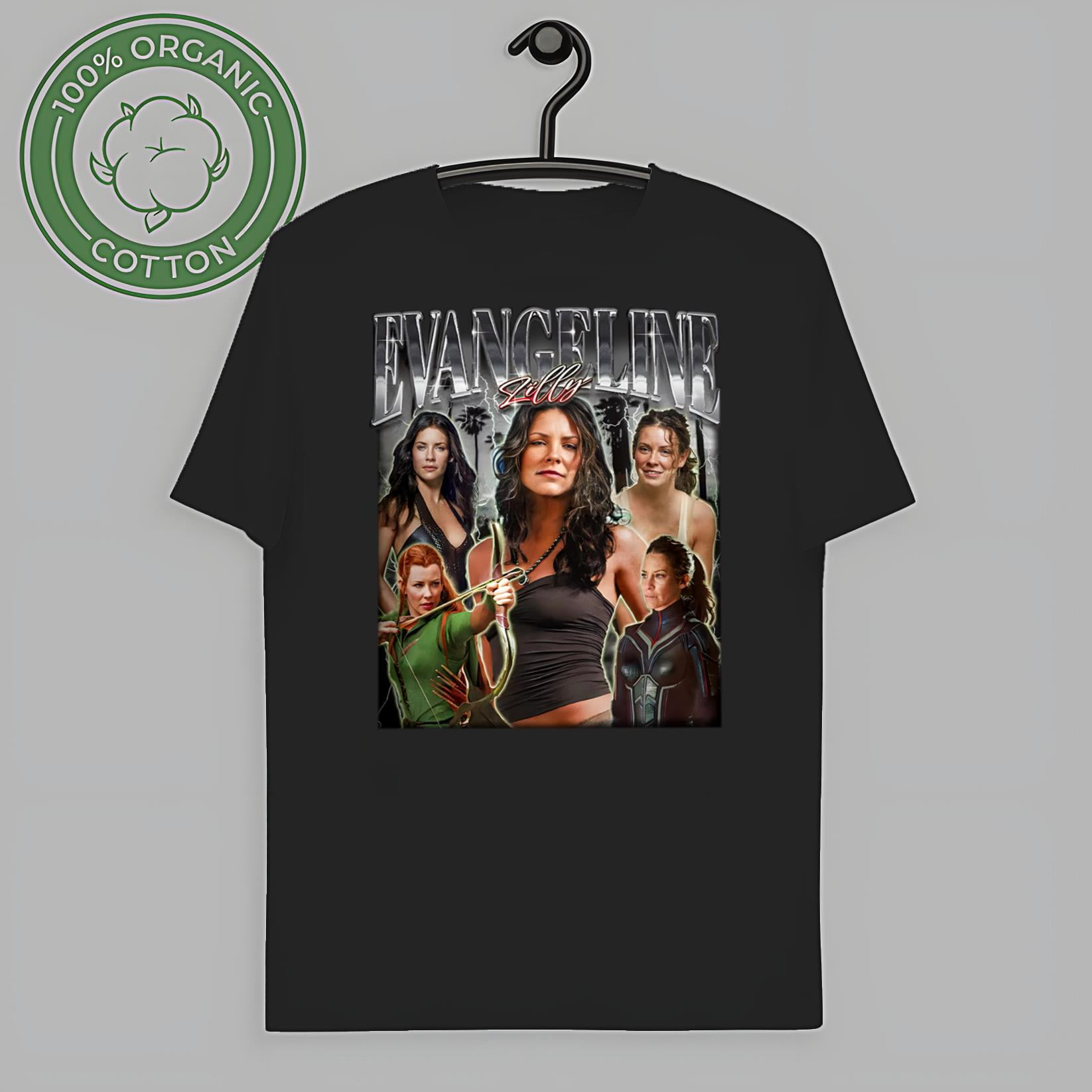 EVANGELINE LILLY Vintage Shirt, Evangeline Lilly Homage Tshirt ...
