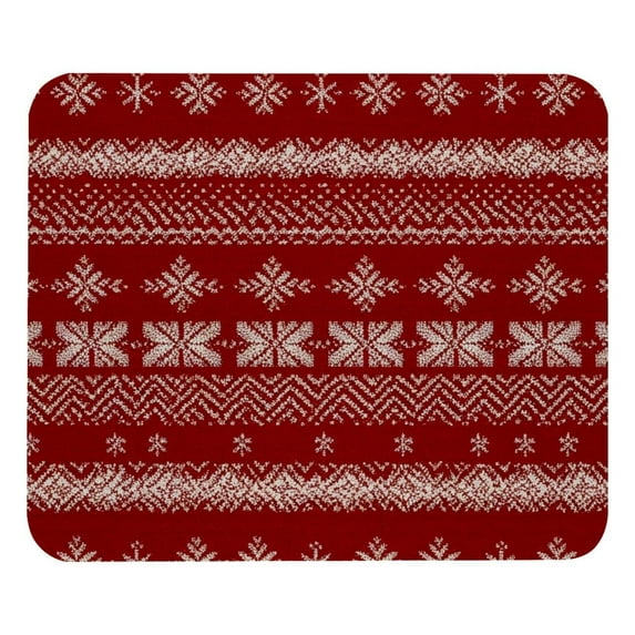 EVANLinism Christmas Fair Island Mouse Pad Square Washable Mousepad ...