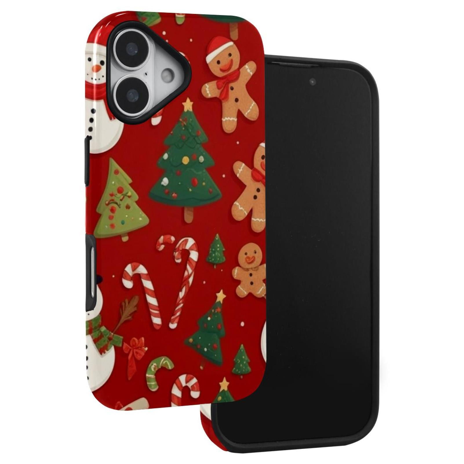 EVANLinism Happy Santa Claus Green phone case for Iphone 17 Glossy ...