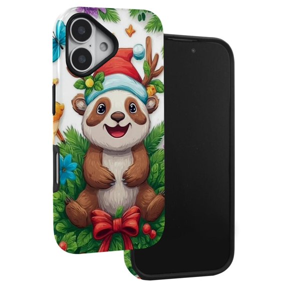 EVANLinism Sloth Deer Happy phone case for Iphone 17 Series Glossy ...
