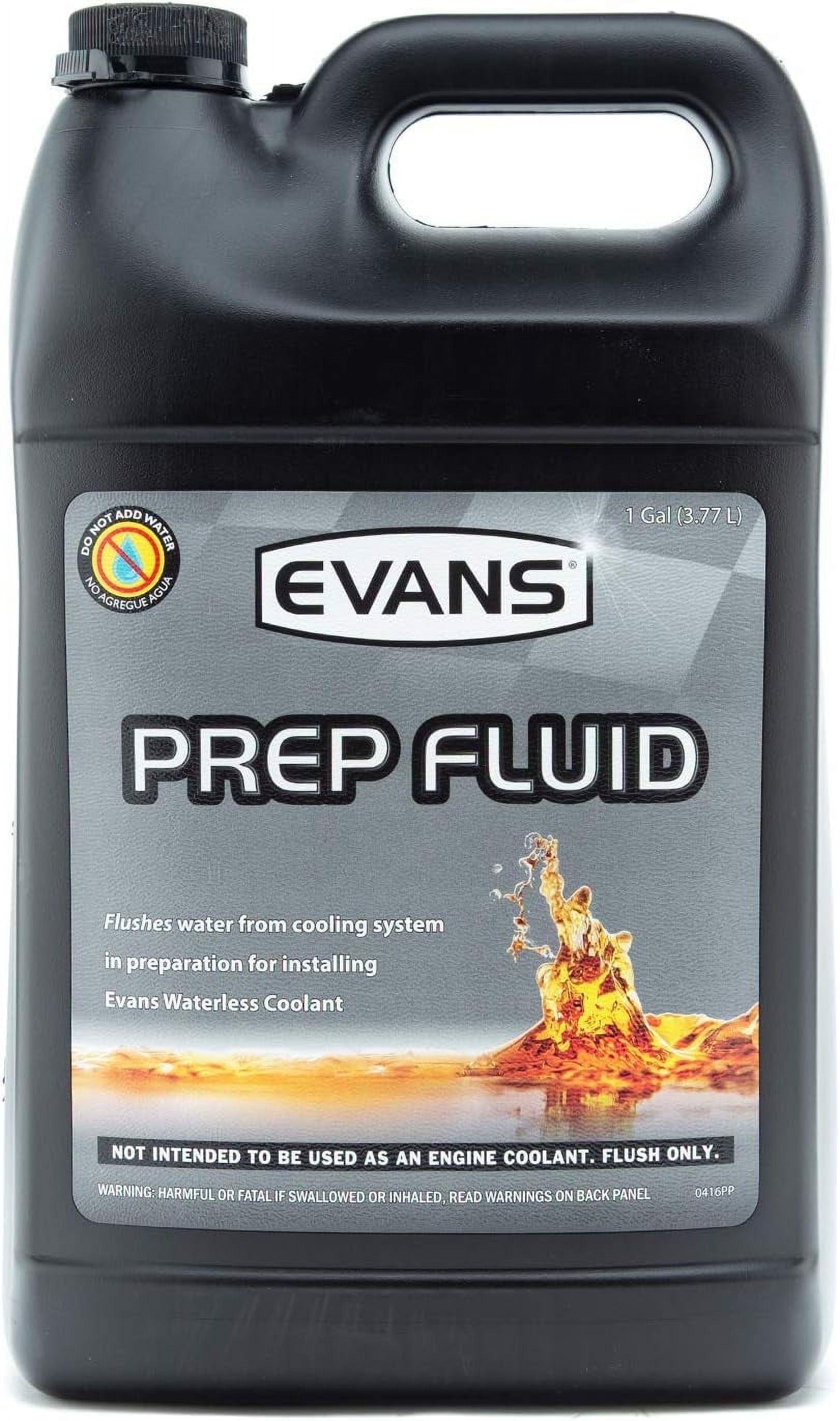 EVANS Cooling Systems EC42001 Waterless Prep Fluid, 128 fl. oz. - Walmart.com