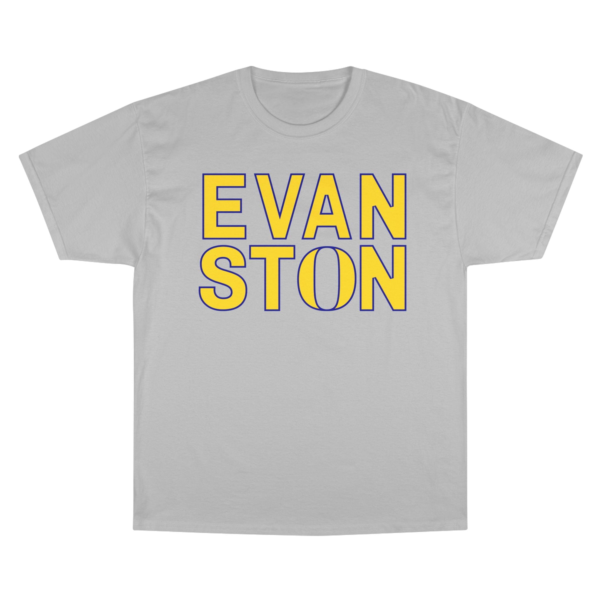 EVANSTON CINCINNATI 2 rows Champion T-Shirt | Two-Tone Collection - Walmart.com