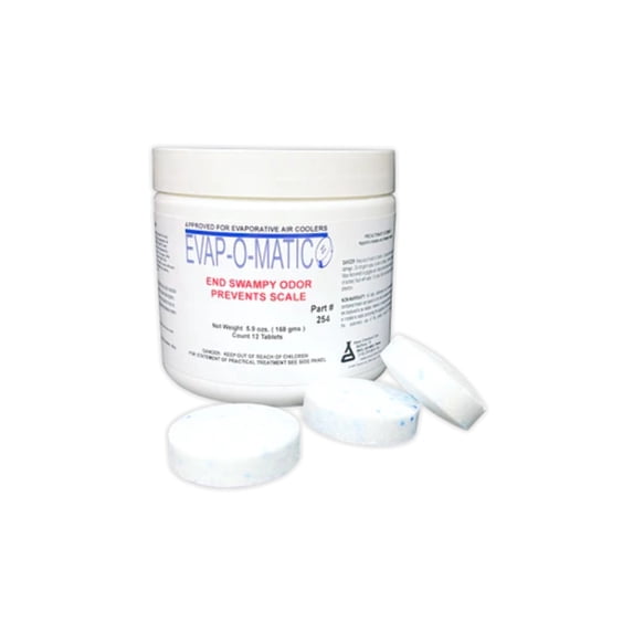 EVAP-O-Matic Evaporative Cooler Cleaning Tablets – 12 Pack - Walmart.com