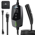 EVDANCE Level 1 & 2 EV Charger for Tesla 16A, Portable Electric Vehicle ...