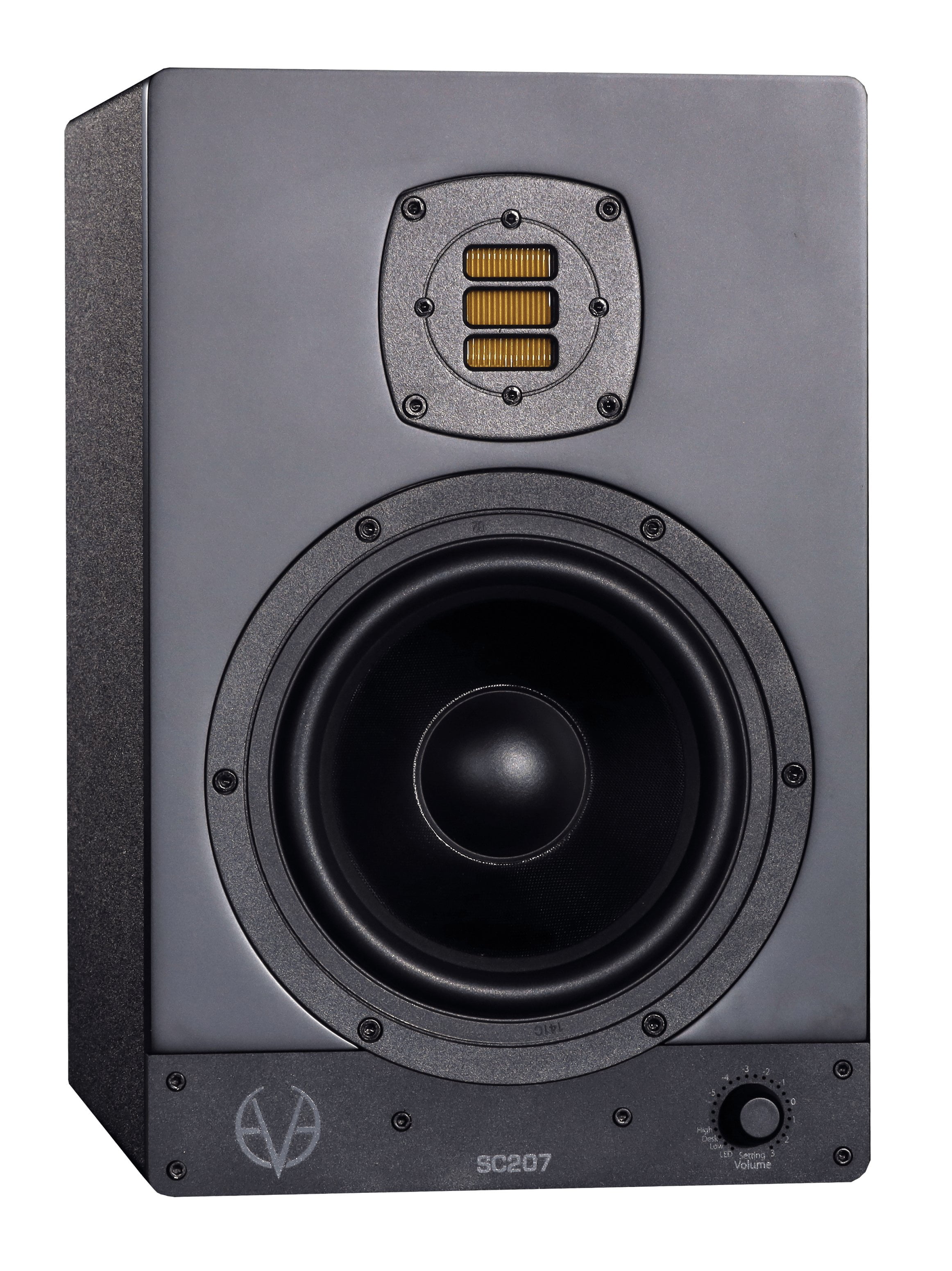 EVE Audio SC207-BLK 2-Way 6.5" Nearfield Studio Monitor All Black ...