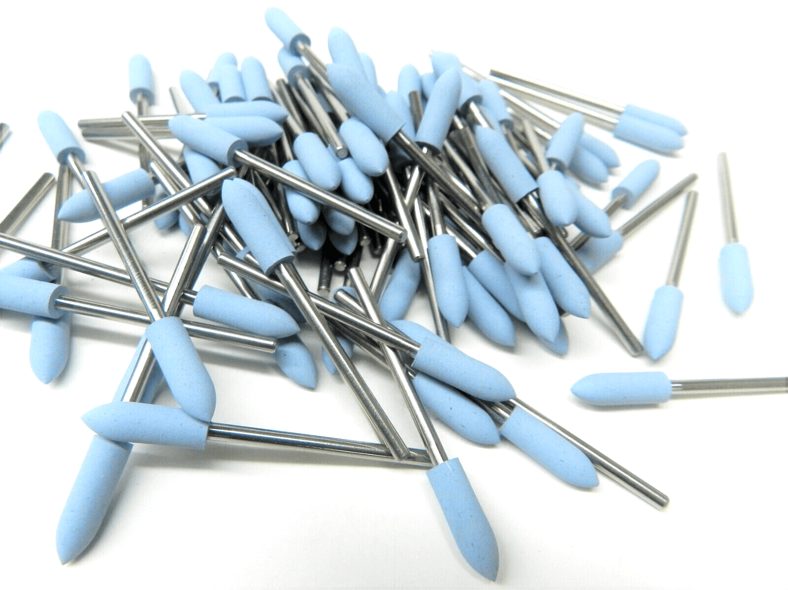 EVE Blue Fine Silicone 16 x 5.2mm Bullet Point Mounted Polisher Germany ...